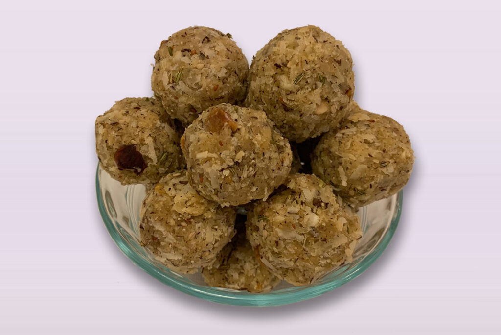 Dry Fruit Ladu (Antin Undi, Dink Laddu,Gond Laddu) – Desi Condiments